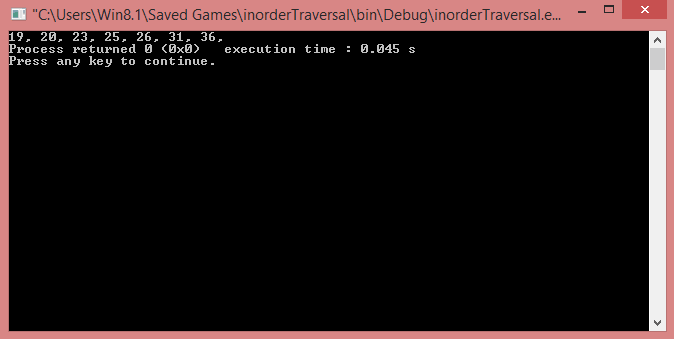 Inorder Traversal
